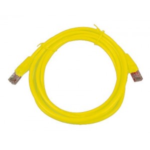 2 Metre Yellow Utp Cat 5E Patch Cable - GeeWiz