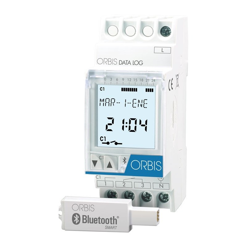 24VAC/DC 24HRS/7DAY Digital Time Switch 1 Channel With Reser - GeeWiz