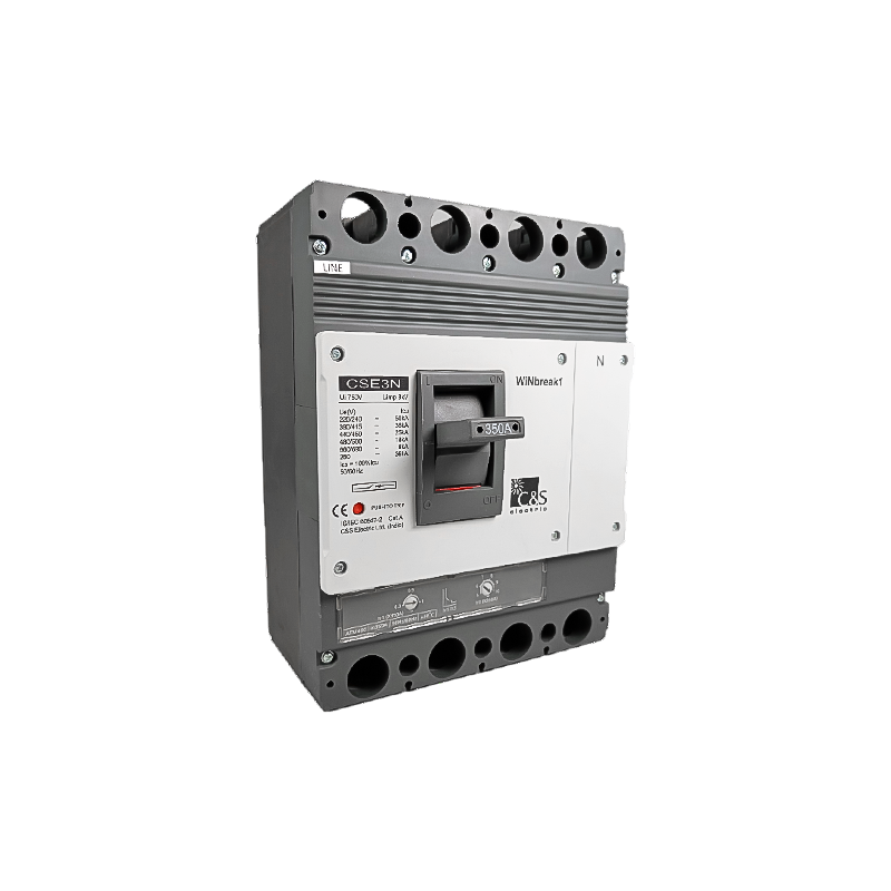 350A 4P Adjustable Mccb 36KA Ics 100% Icu - GeeWiz