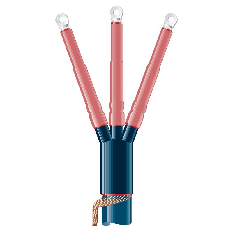 Xlpe 3 Core Outdoor Termination 11KV 95-240MM2 Tail 800MM - GeeWiz