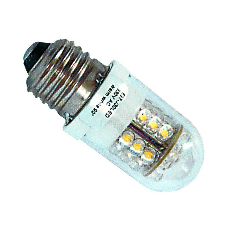 230V COOL WHITE E27 30 LED BULB 82(L)x32(DIA) 2.8W LUMEN 67 - GeeWiz
