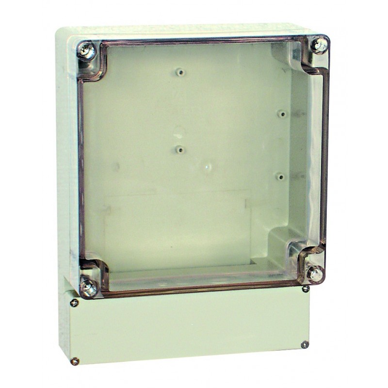 ENCLOSURE CLEAR LID 200x160x77 IP65 - GeeWiz
