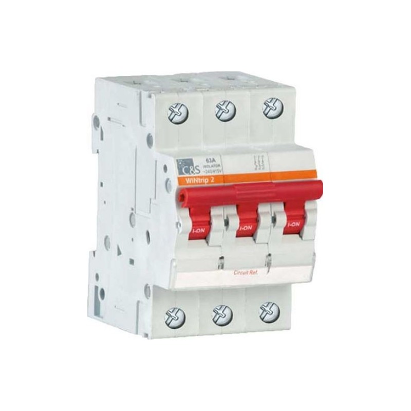 25A 3P Isolator - GeeWiz