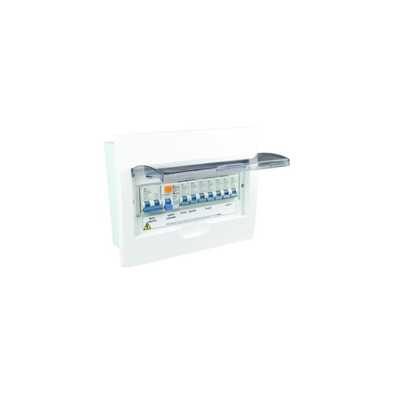 Flush White Din Db 12-WAY PRE-WIRED - GeeWiz