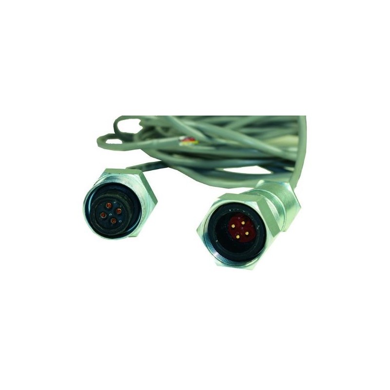 Quick Connector Plug (male) 4 Pin C/W 2M Cable - GeeWiz