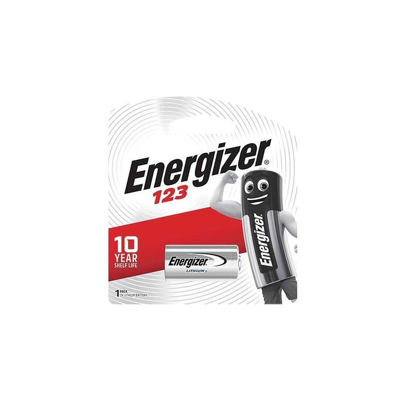 Energizer Photo Lithium 123 Blister PACK /1 - GeeWiz