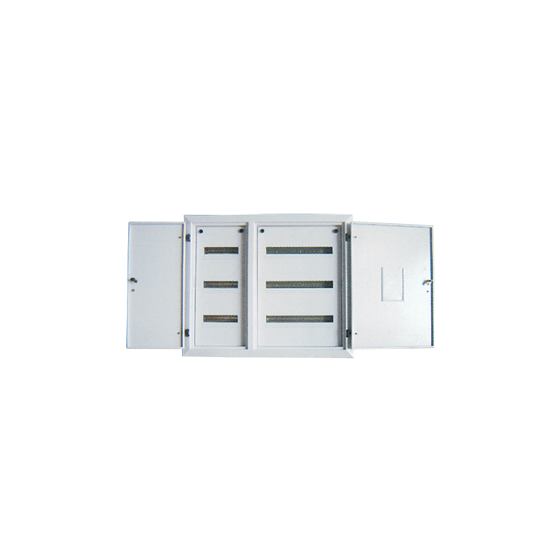 3x8+3x12(60) WAY IND STEEL DIN DB FLUSH IP40 GREY - GeeWiz