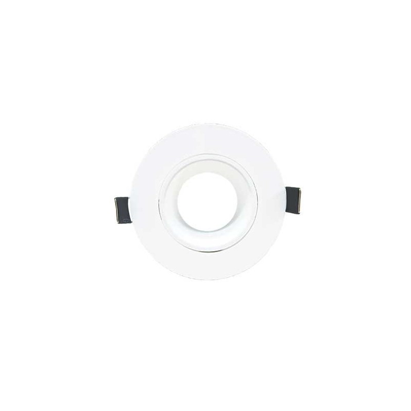 Ø90MM Plastic Recessed Downlight White - GeeWiz