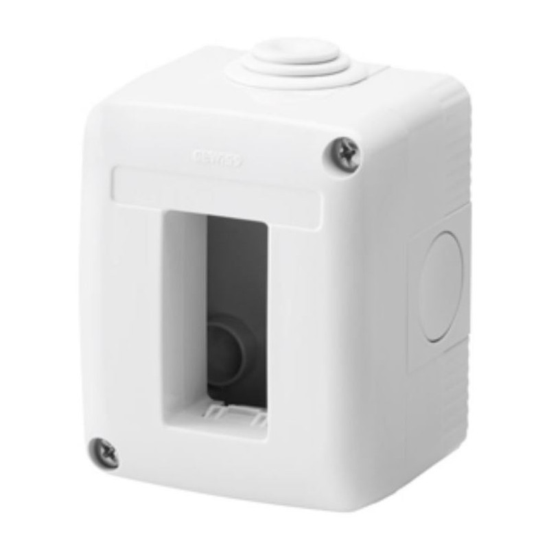 1 Gang Horizontal Enclosure IP40 - GeeWiz