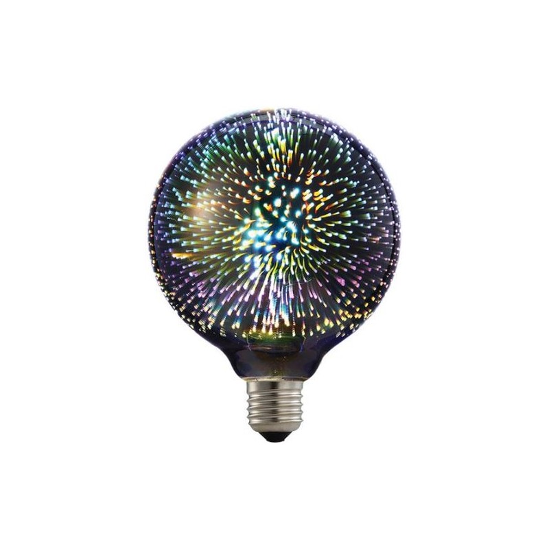 230VAC 1.5W G125 LED 3D Effect Lamp E27 - GeeWiz