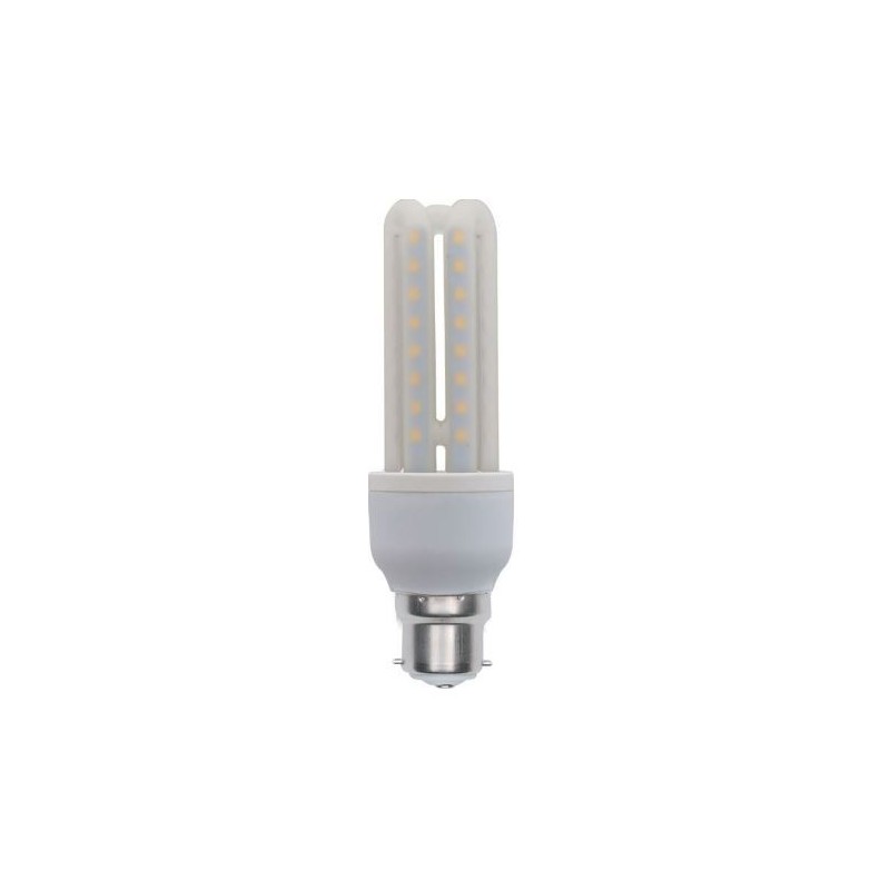 230VAC 9W Warm White B22 3U LED Lamp 2700K - GeeWiz