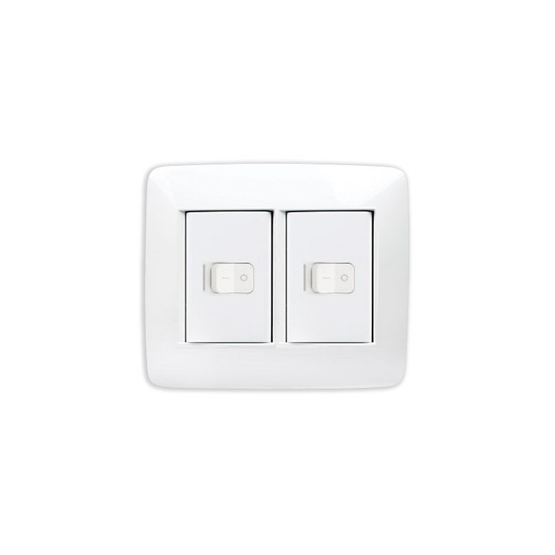 COMPLETE 4X4 2x DOUBLE POLE ISOLATOR 40A WHITE - GeeWiz