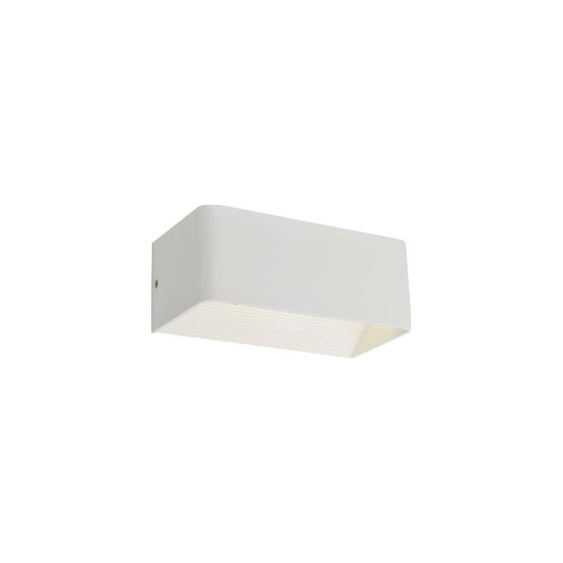 230VAC 5W Warm White Rectangular LED Wall Light - GeeWiz