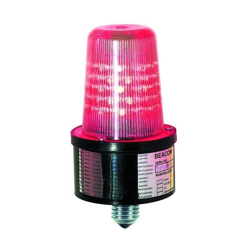 110-230VAC Red LED Beacon - GeeWiz