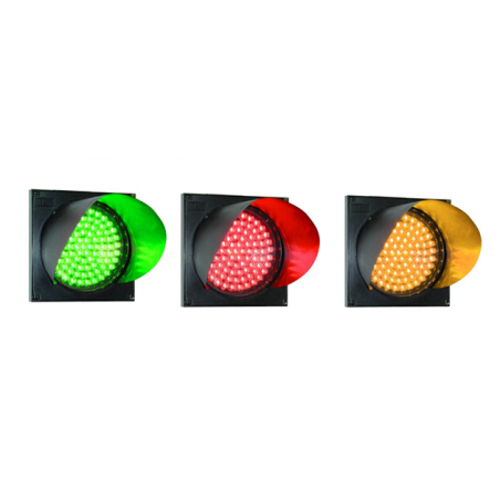 LED 3 (r.y-g)colour Single Unit Traffic Light 86-265VAC - GeeWiz