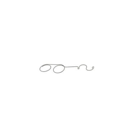 Nemtek EF72 Wall Mount Loop Straight 304 Stainless Steel - GeeWiz
