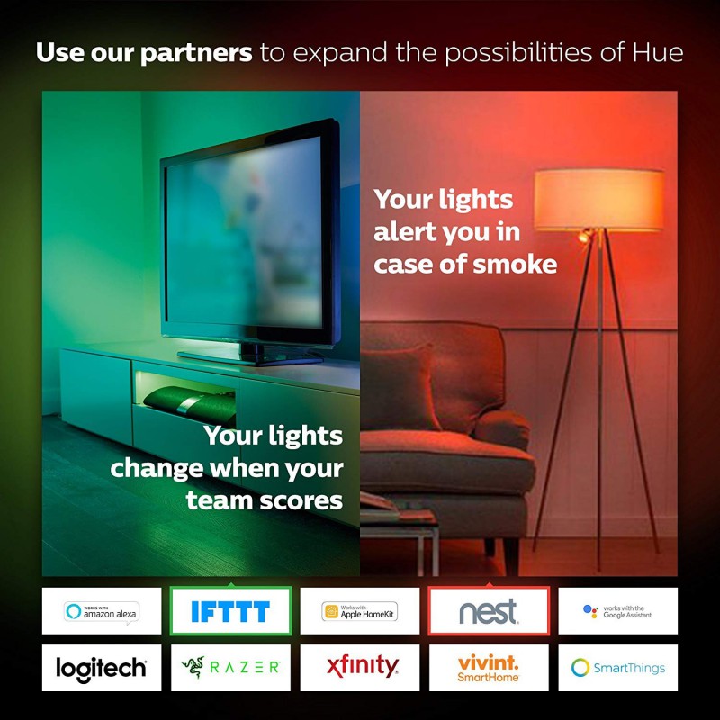 Philips Hue Go White and COLOUR Dimmable LED Smart Table Lamp ...