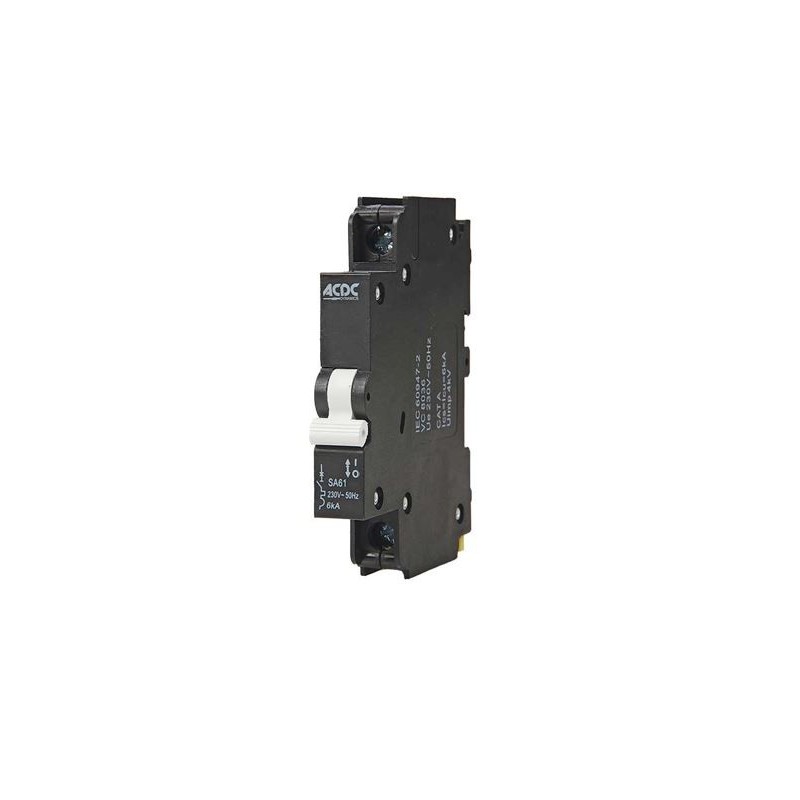 5A 1-POLE 6kA C CURVE MINI RAIL MCB - GeeWiz