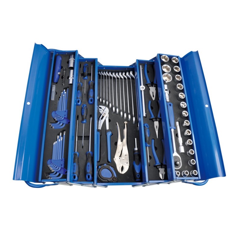 85 PC Toolkit In 5 Tray Cantilever Toolbox - GeeWiz
