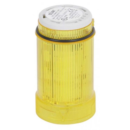 24VAC/DC STEADY ON YELLOW LIGHT LED 40mm - GeeWiz