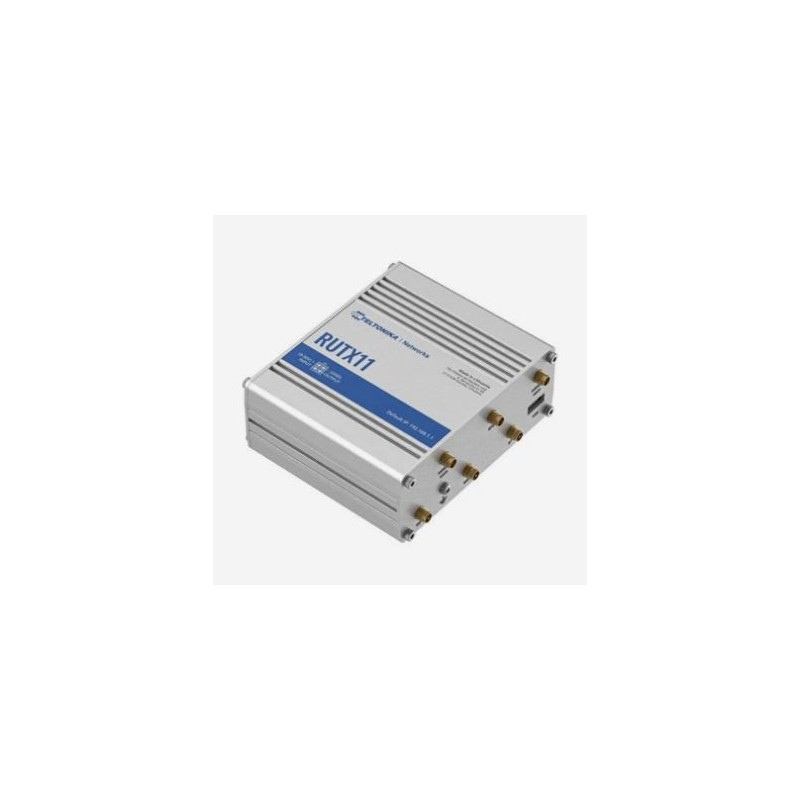 Teltonika RUTX11 LTE Cat 6 Industrial Router-Dual-SIM- Wi-FI 5- 1 x WAN ...